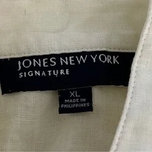 Jones New York | Jackets & Coats | Jones New York Signature Linen ...
